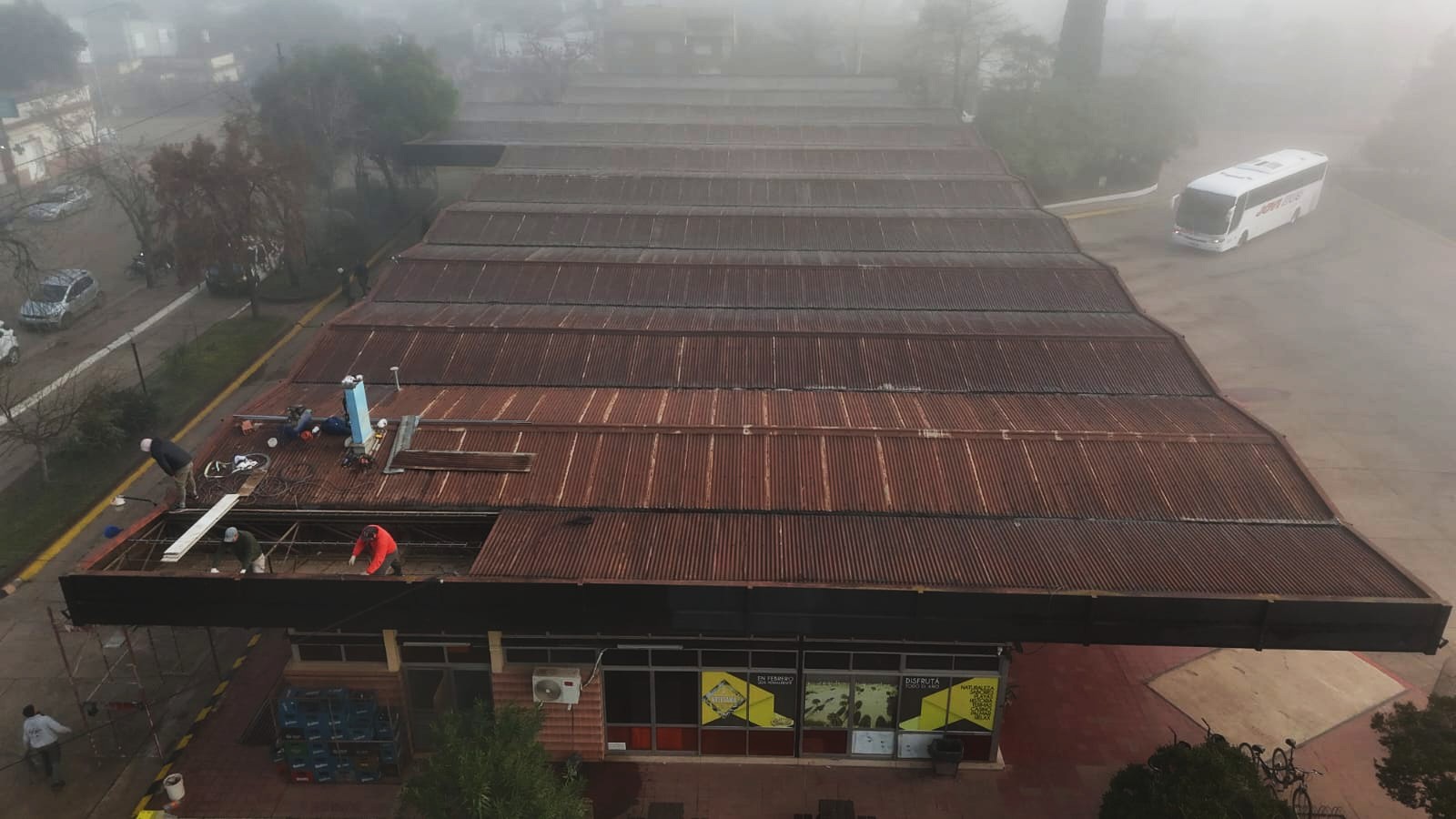 Reparan los techos de la Terminal de Ómnibus de Colón – Sanjoweb